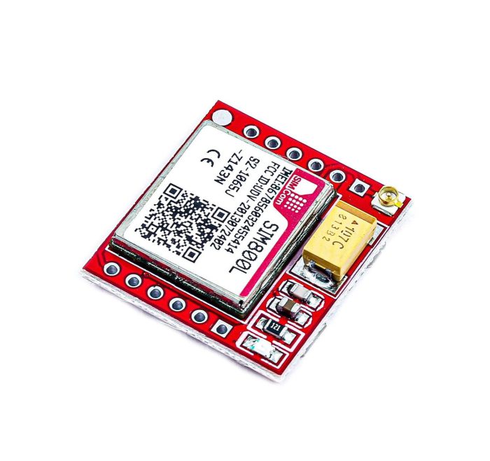 SIM800L GSM چهار باند GPRS-GSM-SMS - باباخانی الکترونیک