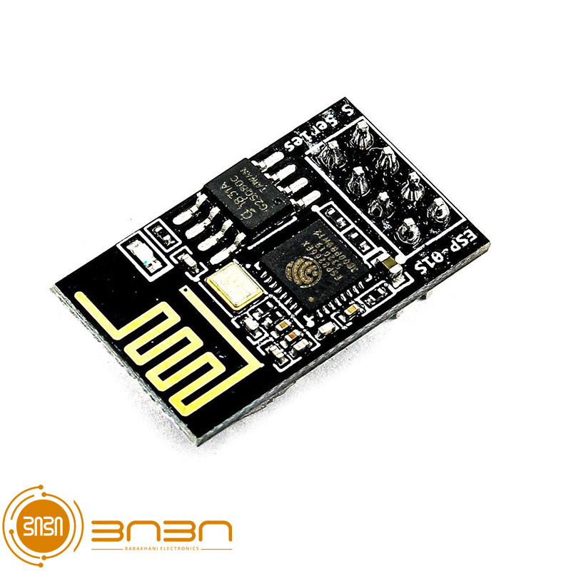 ESP-01S با هسته وایفای ESP8266 - باباخانی الکترونیک