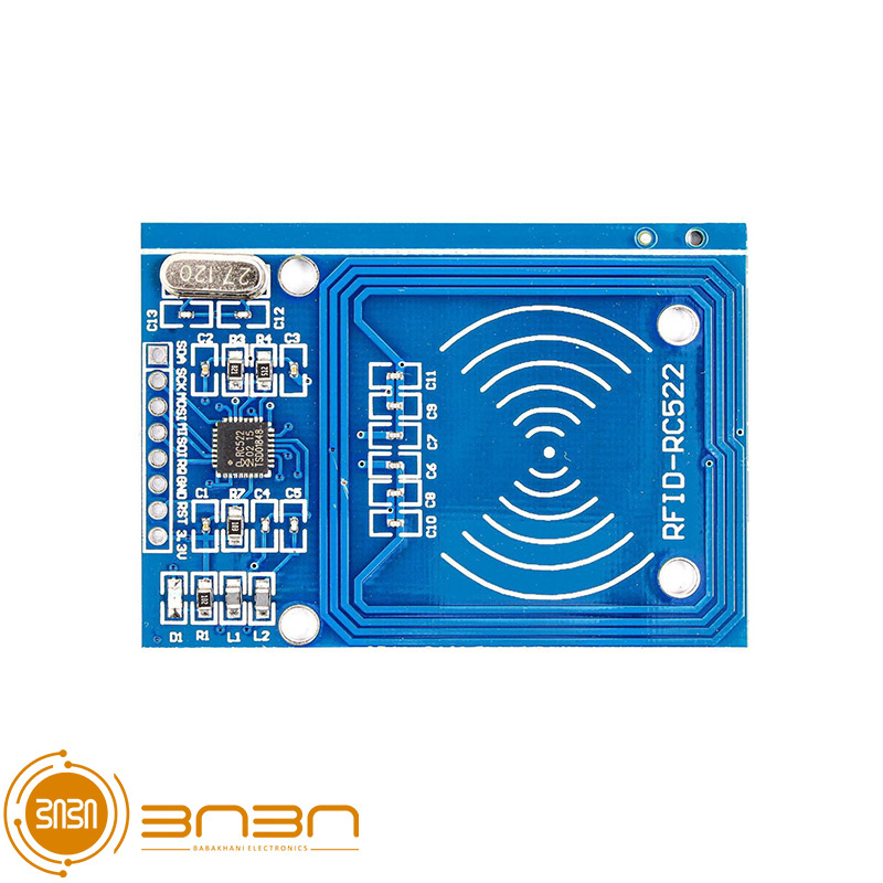 ماژول RFID مدل RC522 با فرکانس 13.56MHz - باباخانی الکترونیک