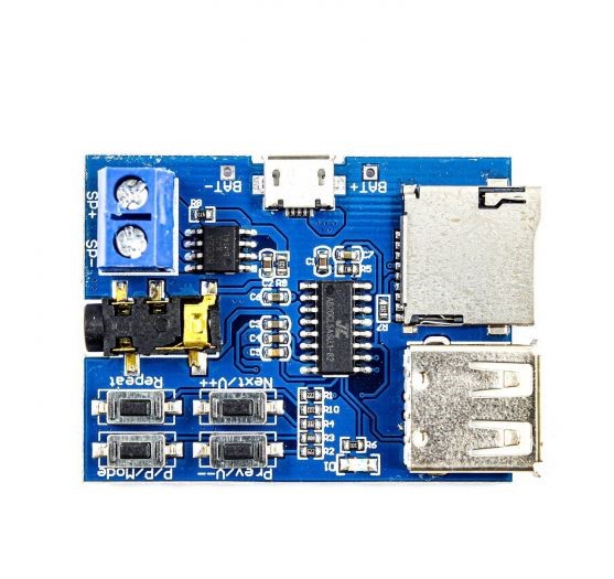 پخش فايل صوتي MP3-USB-TF CARD - باباخانی الکترونیک