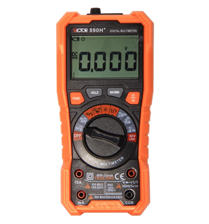 مولتي متر ويكتور مدل 890H Plus - باباخانی الکترونیک