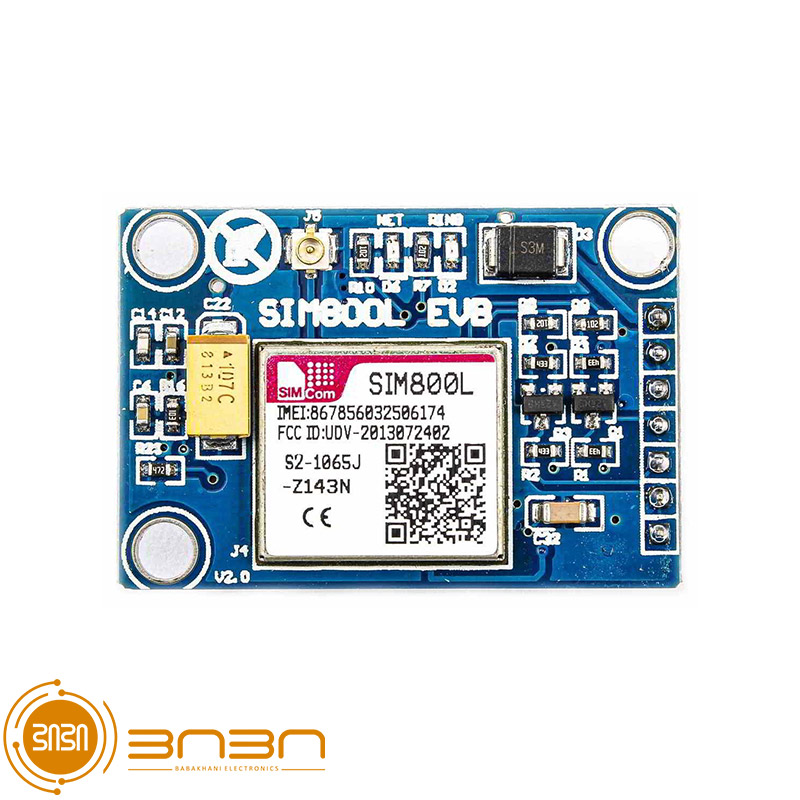 ماژول SIM800L دارای قابلیت های SMS / GPRS / GSM - باباخانی الکترونیک